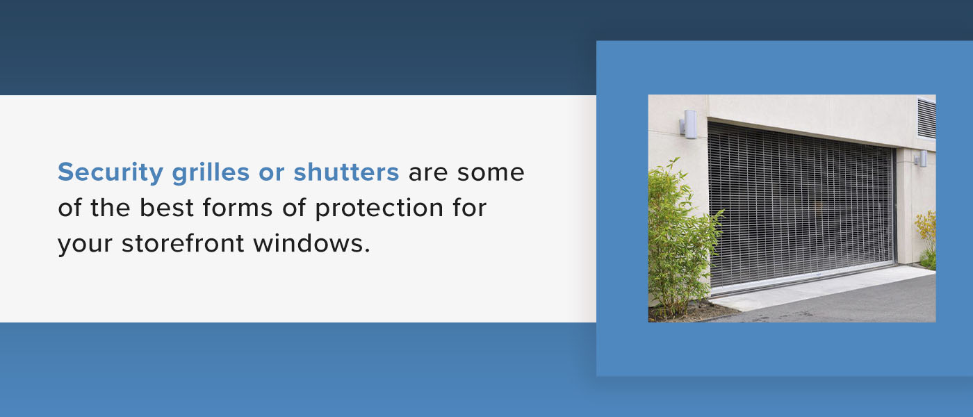 How Do I Protect My Storefront Windows? – King Door Co. | Bakersfield, CA